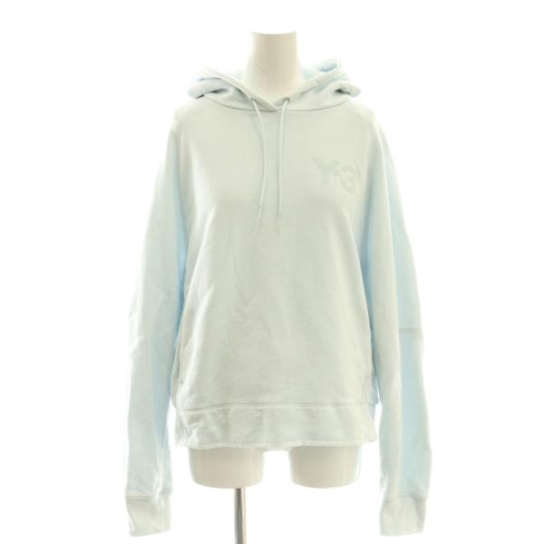 ワイスリー Y-3 W CLASSIC CHEST LOGO HOODIE フーディー パーカー プルオーバー S ライトブルー H61906 /DF ■OS レディース【ブランド】ワイスリー Y-3【表記サイズ】S【実寸サイズ】身幅：61...