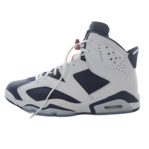 NIKE Air Jordan 6 Retro White and Midnight Navy エアジョーダン6 レトロ ホワイト アンド ミッドナイトネイビー スニーカー US12【ブランド】ナイキ NIKE【表記サイズ】US12【実寸サ...