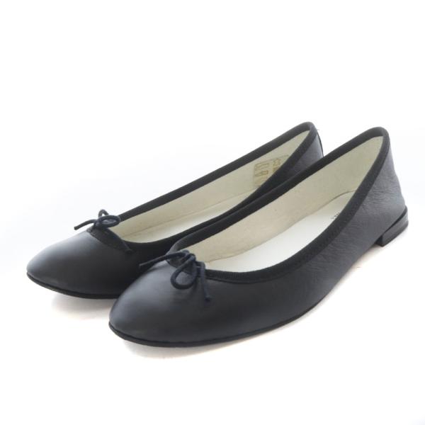 レペット Repetto Cendrillon バレエシューズ パンプス フラット リボンモチーフ レザー 36.5 ブラック /YO24 レディース【ブランド】レペット Repetto【表記サイズ】36.5【実寸サイズ】ヒールの高さ：0....