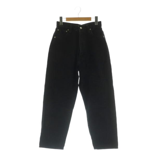 リノ LINO &amp;CO LUCY HIGH WAIST TAPERED JEANS デニムパンツ ジーンズ テーパード 01 ブラック /MY ■OS レディース【表記サイズ】01【実寸サイズ】ウエスト：64cm　もも幅：31cm　...