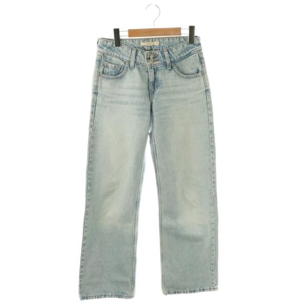 リーバイス Levi's SUPERLOW デニムパンツ W23 L30 ライトブルー /DO ■OS レディース【ブランド】リーバイス Levi's【表記サイズ】W23 L30【実寸サイズ】ウエスト：64cm　もも幅：25.5cm　裾幅：...