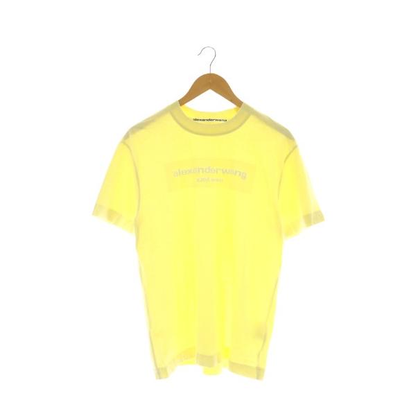 アレキサンダーワン ALEXANDER WANG ロゴ Tシャツ カットソー XS イエロー /CX ■OS メンズ【ブランド】アレキサンダーワン ALEXANDER WANG【表記サイズ】XS【実寸サイズ】肩幅：48cm　身幅：48cm　...