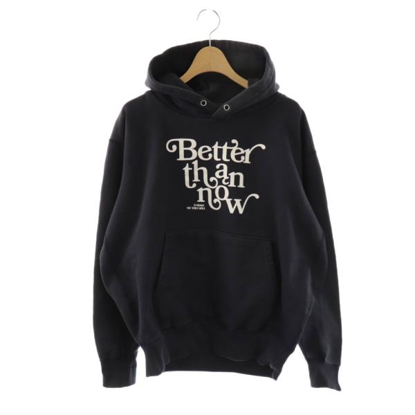 ベターザンナウ better than now 24AW BTN Hoodie スウェット プルオーバーパーカー Deuxieme Classe取り扱い ネイビー レディース【表記サイズ】その他に目立ったダメージはなくまだまだご使用いただけ...