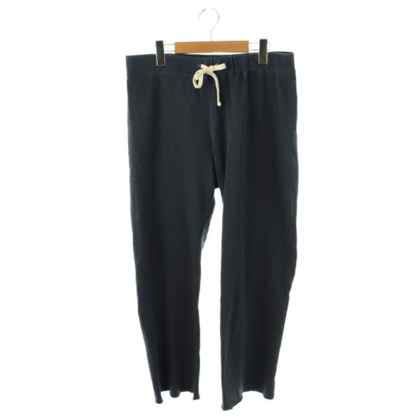 ジェームスパース JAMES PERSE バックパイルスエット ドローストリングパンツ イージーパンツ 2 ネイビー /DF ■OS レディース【ブランド】ジェームスパース JAMES PERSE【表記サイズ】2【実寸サイズ】ウエスト：82...