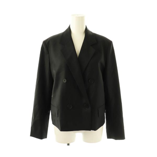 セオリーリュクス theory luxe 24SS EXECUTIVE KALLY ジャケット テーラード ダブル 36 ブラック /DO ■OS レディース【ブランド】セオリーリュクス theory luxe【表記サイズ】36【実寸サイズ...