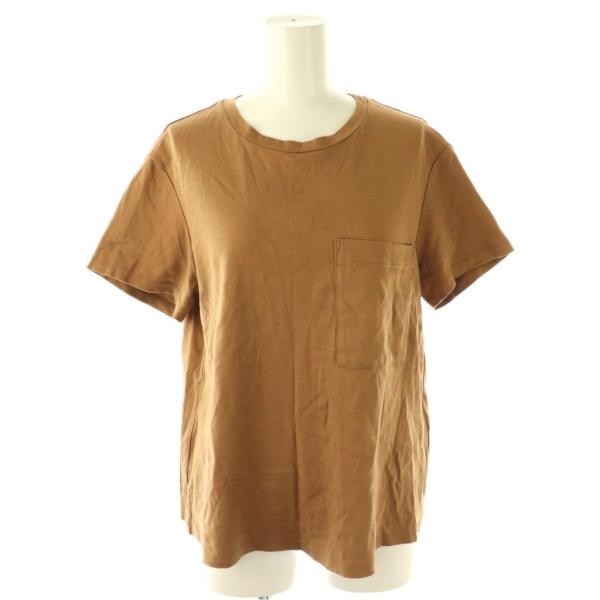 セオリー Theory 24AW CORE JERSEY A LINE TEE Tシャツ カットソー S ブラウン /ES ■OS レディース【ブランド】セオリー Theory【表記サイズ】S【実寸サイズ】肩幅：42cm　身幅：48cm　着...