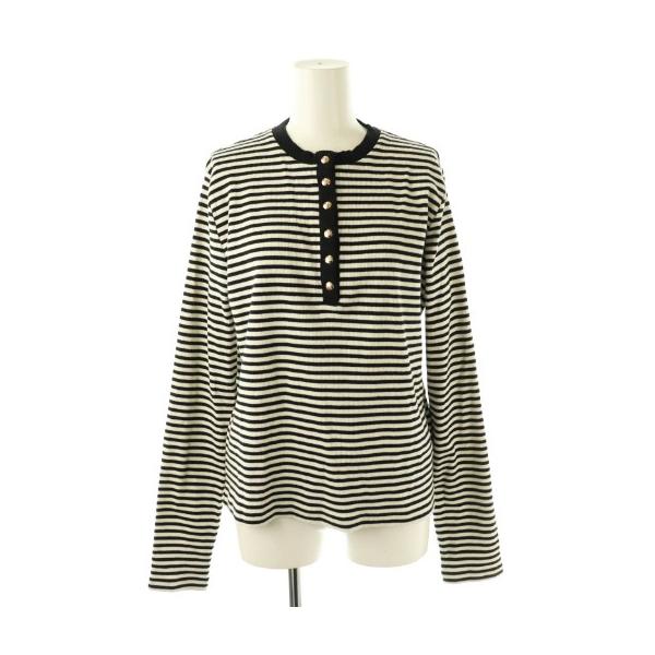 アニンビン ANINEBING 25SS ALESSIA L/S BORDER T Tシャツ MUSEdeDeuxiemeClasse取り扱い カットソー 長袖 ブラック ホワイト /DO ■OS レディース【表記サイズ】表記なし【実寸サイ...