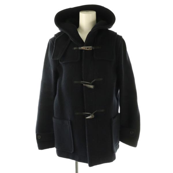 ロンドントラディション LONDON TRADITION ダッフルコート フード 36 ダークネイビー /ES ■OS レディース【表記サイズ】36【実寸サイズ】肩幅：38cm　身幅：51cm　袖丈：58cm　着丈：66cm　　【素材】本体...