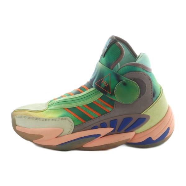 アディダス adidas × ファレル・ウィリアムス ハイカットスニーカー シューズ US9 27.0cm マルチカラー FV7333 /MI ■OS ■SH メンズ【ブランド】アディダス adidas【表記サイズ】US9 27.0cm【実...