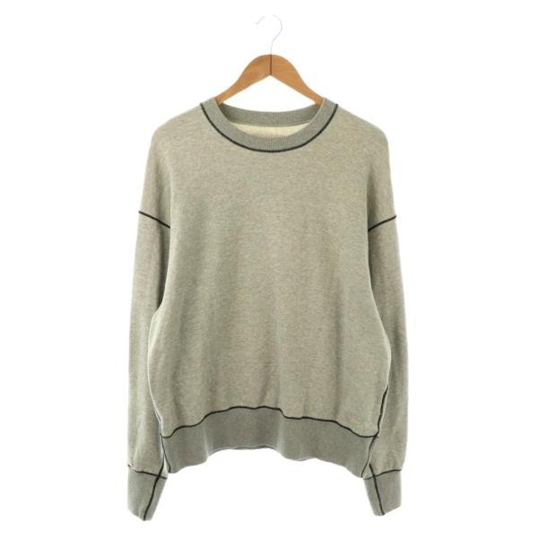 ジエダ Jieda DRAPING SWEAT CREW  スウェット プルオーバー 長袖 2 グレー /HK ■OS ■SH メンズ【ブランド】ジエダ Jieda【表記サイズ】2【実寸サイズ】肩幅：63cm　身幅：58cm　着丈：65cm...