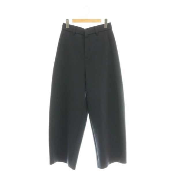 ル フィル LE PHIL 25SS トリアセパンツ ワイドパンツ 1 ネイビー /DF ■OS レディース【ブランド】ル フィル LE PHIL【表記サイズ】1【実寸サイズ】ウエスト：69cm　もも幅：34.5cm　裾幅：27.5cm　股...