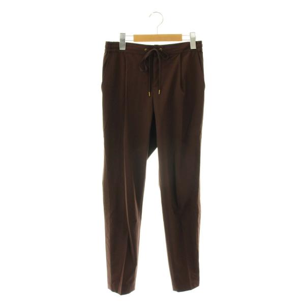 バンヤードストーム BARNYARDSTORM テーパードパンツ ジッパーフライ 2 ブラウン /DO ■OS レディース【ブランド】バンヤードストーム BARNYARDSTORM【表記サイズ】2【実寸サイズ】ウエスト：約72〜cm　もも幅...