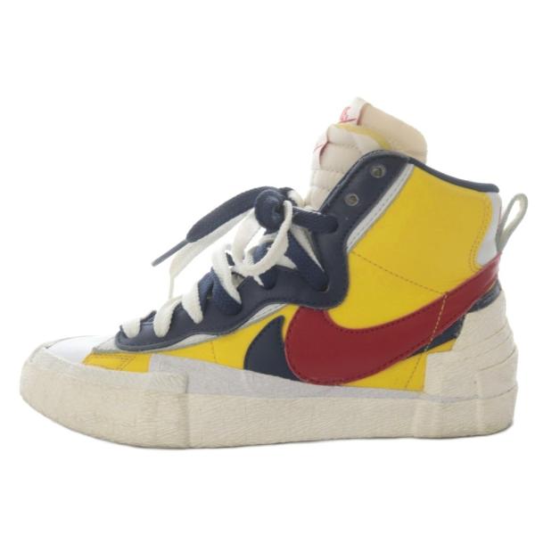 ナイキ NIKE sacai × Nike Blazer Mid Varsity Maize/Varsity Red サカイ × ナイキ ブレーザー ミッド バーシティメイズ US4 BV0072-700【ブランド】ナイキ NIKE【表記サ...