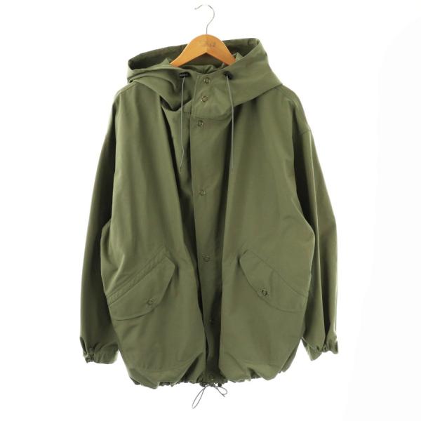 マーカ marka ポリエステルフーディブルゾン ジャケット 2 カーキ M23F-31BL01C /DF ■OS ■SH メンズ【ブランド】マーカ marka【表記サイズ】2【実寸サイズ】肩幅：65cm　身幅：73cm　着丈：75cm　袖...