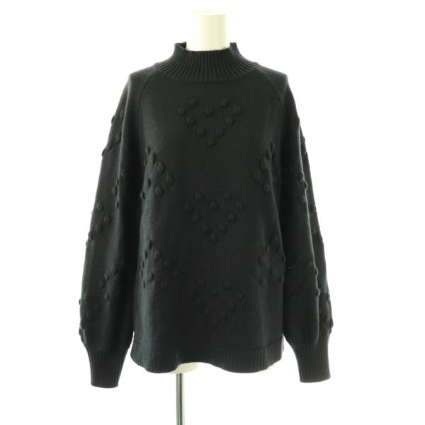 ソーノ SONO ハピネスニットプルオーバー ニット セーター 長袖 ウール 1 濃紺 S235KM007 /NR ■OS レディース【ブランド】ソーノ SONO【表記サイズ】1【実寸サイズ】身幅：47.5cm　着丈：60cm　ゆき丈：73...