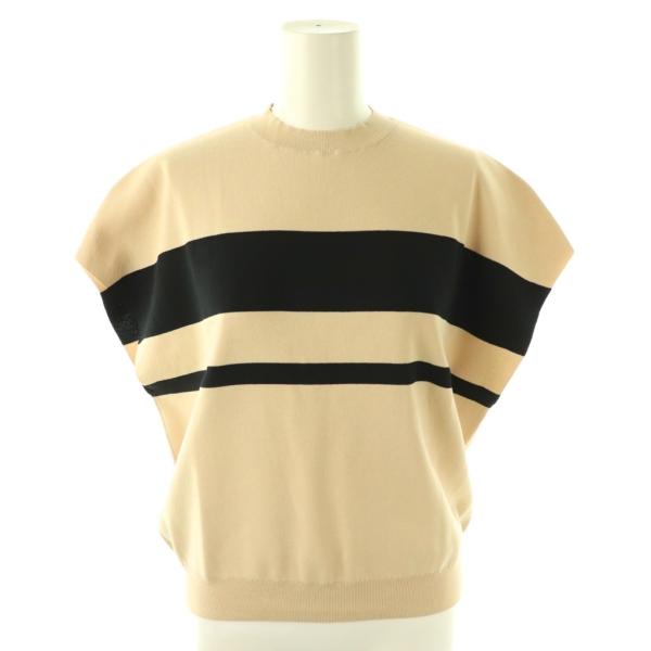 アドーア ADORE 24SS ドライタッチアセテートニットプルオーバー カットソー フレンチスリーブ 38 ベージュ /HK ■OS レディース【ブランド】アドーア ADORE【表記サイズ】38【実寸サイズ】身幅：50.5cm　着丈：52...