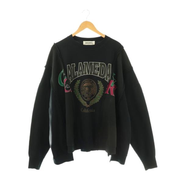 ディスカバード DISCOVERED Wide Champ Sweat スウェット トレーナー 長袖 コットン F 紺 黒 /NR ■OS ■SH メンズ【ブランド】ディスカバード DISCOVERED【表記サイズ】F【実寸サイズ】身幅：9...