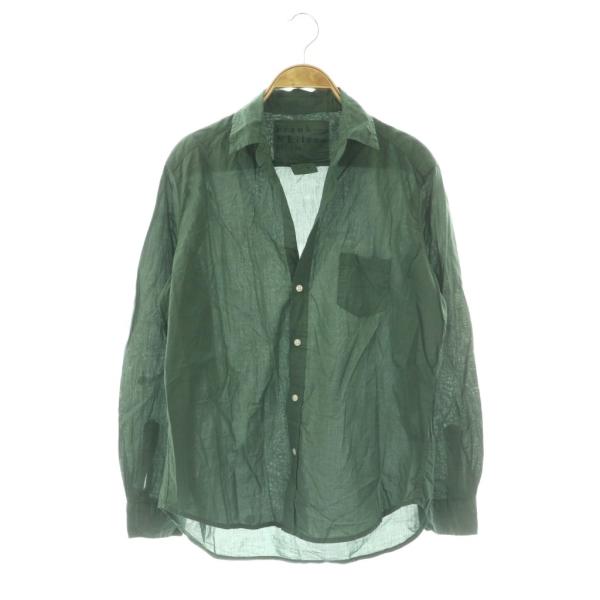 フランク&amp;アイリーン Frank&amp;Eileen Light poplin スキッパーシャツ 長袖 XS グリーン /DF ■OS ■SH レディース【ブランド】フランク&amp;アイリーン Frank&amp;Eileen【...