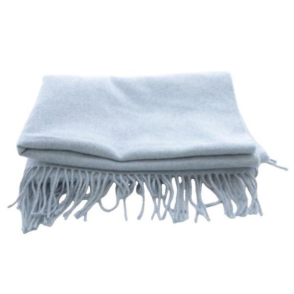ジョンストンズオブエルガン Johnstons of Elgin カシミヤ 大判 ストール フリンジ 水色 ライトブルー /SR レディース【ブランド】ジョンストンズオブエルガン Johnstons of Elgin【表記サイズ】実寸サイズ...
