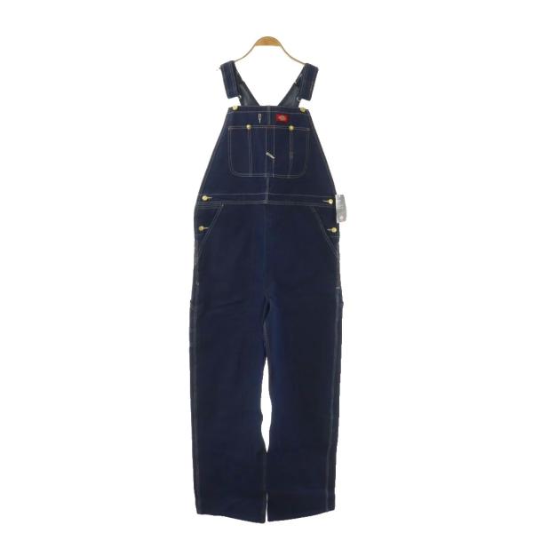 未使用品 ディッキーズ Dickies INDIGO BIB OVER ALL オーバーオール サロペット デニム 36×30 インディゴ /DF ■OS メンズ【ブランド】ディッキーズ Dickies【表記サイズ】36×30【実寸サイズ】...
