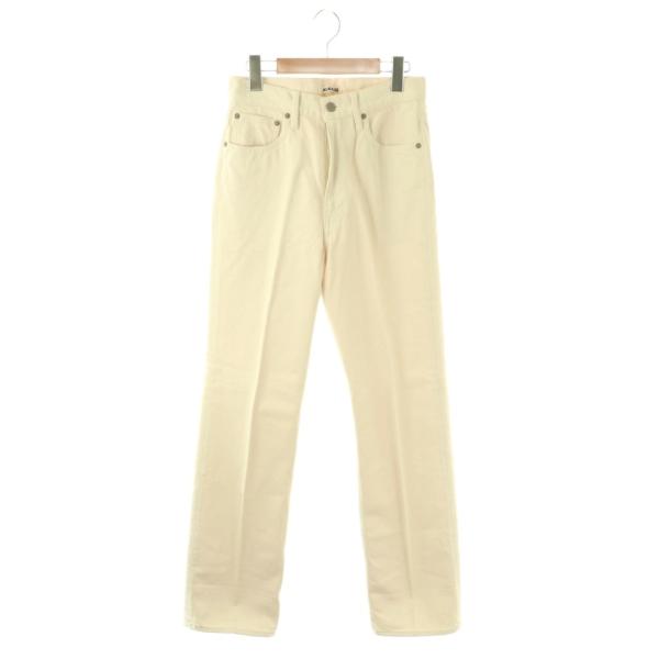 オーラリー AURALEE A00P02DM HARD TWIST DENIM 5P PANTS デニムパンツ ストレート 26 ホワイト /HK ■OS レディース【ブランド】オーラリー AURALEE【表記サイズ】26【実寸サイズ】ウエ...