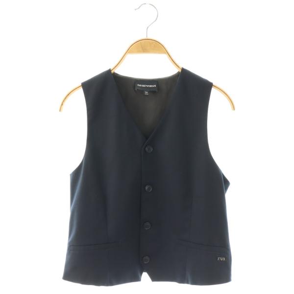 エンポリオアルマーニ EMPORIO ARMANI キッズ フォーマルベスト 前開き 12A ネイビー /HK ■SH キッズ【ブランド】エンポリオアルマーニ EMPORIO ARMANI【表記サイズ】12A 154cm【実寸サイズ】身幅：...