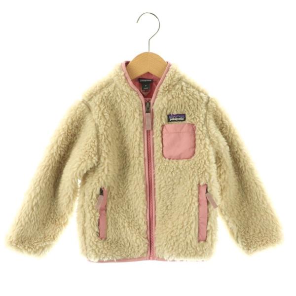 パタゴニア Patagonia ベビー レトロX ジャケット ボアジャケット ブルゾン 3T ベージュ ピンク 61025 /DF ■OS キッズ【ブランド】パタゴニア Patagonia【表記サイズ】3T【実寸サイズ】肩幅：26.5cm　...