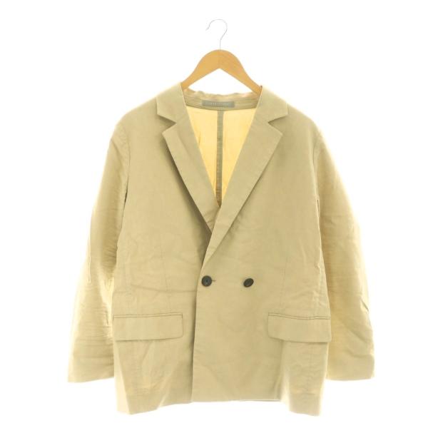 セオリーリュクス theory luxe 25SS Lush Linen Adison Jacket ジャケット テーラード ダブル リネン混 40 ベージュ /HK ■OS レディース【ブランド】セオリーリュクス theory luxe【...