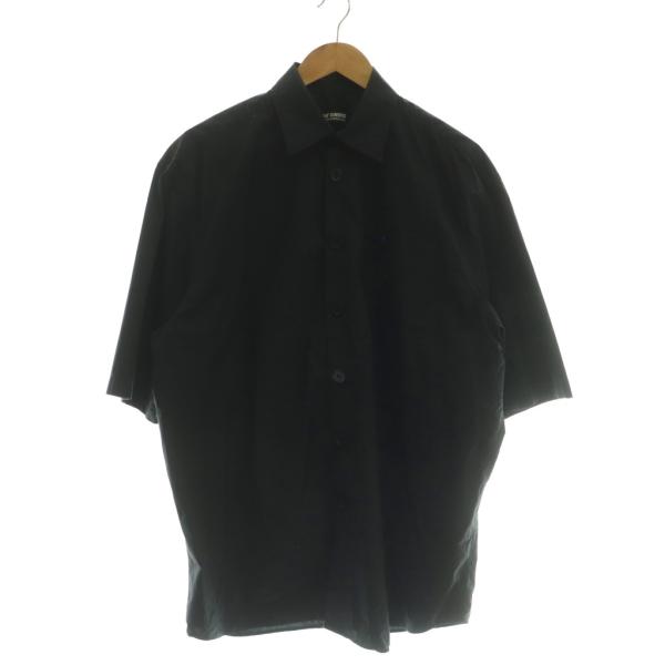 ラフシモンズ RAF SIMONS TEENAGE DREAMS S/Sシャツ オーバーサイズ 44 ブラック /DF ■OS ■SH メンズ【ブランド】ラフシモンズ RAF SIMONS【表記サイズ】44【実寸サイズ】肩幅：54.5cm　...