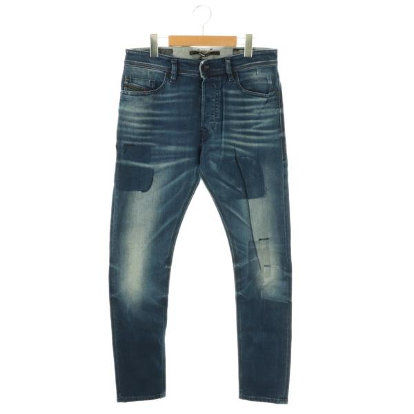 ディーゼル DIESEL D.N.A TEPPHAR SLIM CARROT デニム パンツ W30 L30 青 ブルー /AQ ■OS ■AD レディース【ブランド】ディーゼル DIESEL【表記サイズ】W30 L30【実寸サイズ】ウエス...