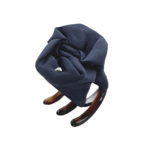 エルエリクソン L.ERICKSON ヘアクリップ 茶色 ブラウン 紺 ネイビー /SR レディース【表記サイズ】実寸サイズをご参照ください。【実寸サイズ】タテ×4cm　ヨコ×3.3cm　【色】紺 ネイビー 茶色 ブラウン【状態】表面に擦り...