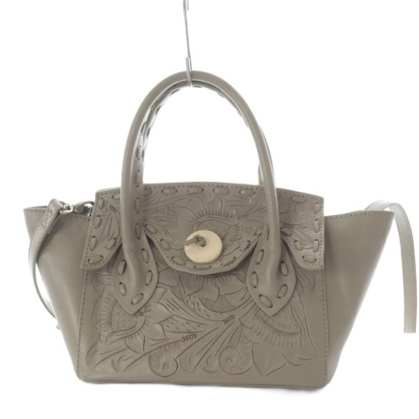 カービングトライブス グレースコンチネンタル CARVING TRIBES mini celia トートバッグ ショルダーバッグ 2way レザー グレー【ブランド】カービングトライブス グレースコンチネンタル CARVING TRIBES...