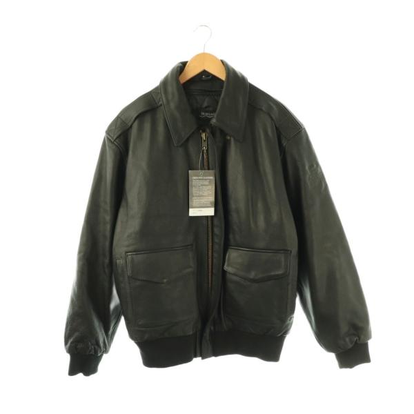 バークスバイ BURKS BAY ジップアップ レザージャケット ブルゾン ライナー付き M ブラック /ES ■OS メンズ【表記サイズ】M【実寸サイズ】肩幅：55cm　身幅：65cm　着丈：68cm　袖丈：65cm　　【素材】本体/　表...