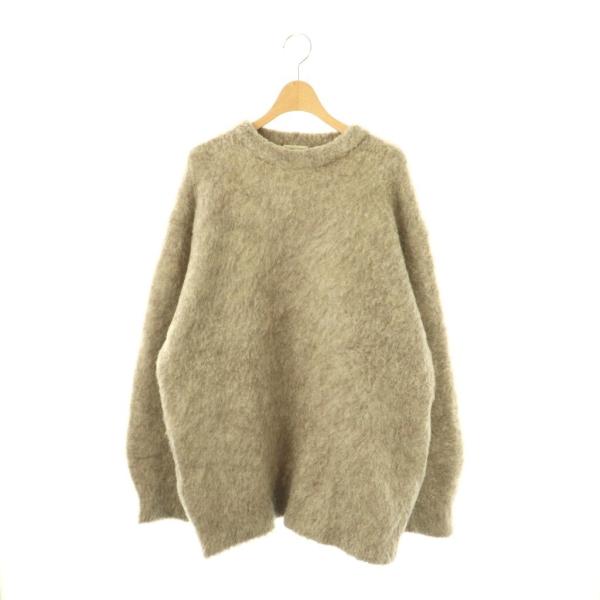フリークスストア FREAKS STORE 24AW shaggy knit ニット セーター シャギー オーバーサイズ M モカベージュ /ES ■OS レディース【ブランド】フリークスストア FREAKS STORE【表記サイズ】M【実...