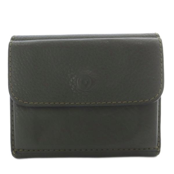 フェリージ Felisi BRIEFING 財布 三つ折り レザー カーキ /YO26 メンズ【ブランド】フェリージ Felisi【実寸サイズ】ヨコ：10.2cm　タテ：9cm　マチ：1.8cm　　【素材】レザー【色】カーキ【状態】内側と表...