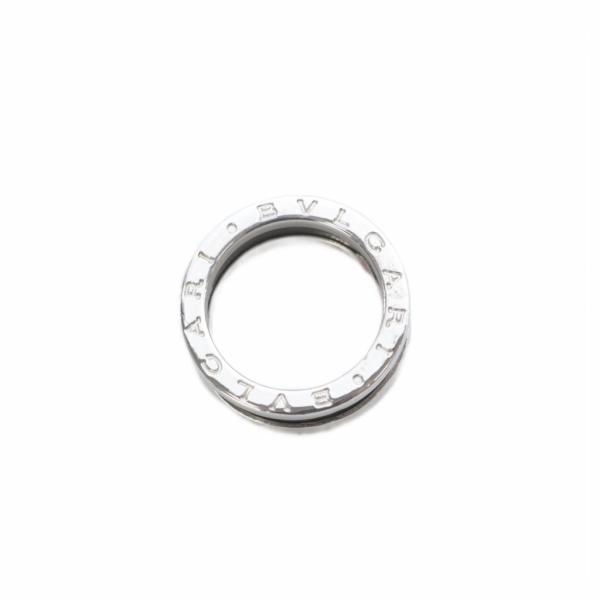 ブルガリ BVLGARI 指輪 セーブザチルドレン B zero1 925 リング ロゴ 9号 黒 ブラック シルバー /SR ■OH レディース【ブランド】ブルガリ BVLGARI【実寸サイズ】号数：9号　　【素材】925【色】黒 ブラッ...