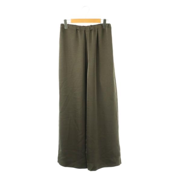 未使用品 プラージュ Plage 25AW Satin Easy ワイドパンツ イージー サテン 38 チャコール /ES ■OS ■SH レディース【ブランド】プラージュ Plage【表記サイズ】38【実寸サイズ】ウエスト：65〜cm　も...