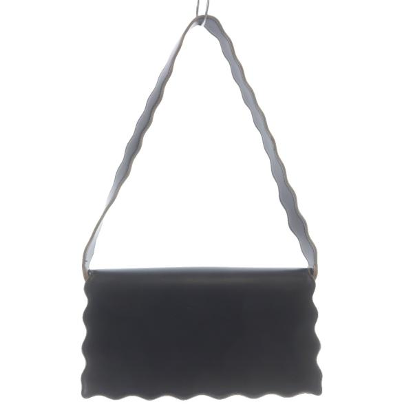 ツル バイ マリコオイカワ TSURU by Mariko Oikawa Vague ウェーブデザインミニバッグ ショルダーバッグ レザー 黒 ブラック /SR レディース【ブランド】ツル バイ マリコオイカワ TSURU by Marik...