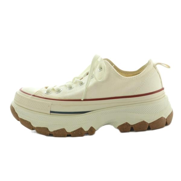 コンバース CONVERSE ALL STAR TREKWAVE OX スニーカー シューズ 厚底 US5.5 24.5cm 白 1SD665 /MI ■OS レディース【ブランド】コンバース CONVERSE【表記サイズ】US5.5 24...