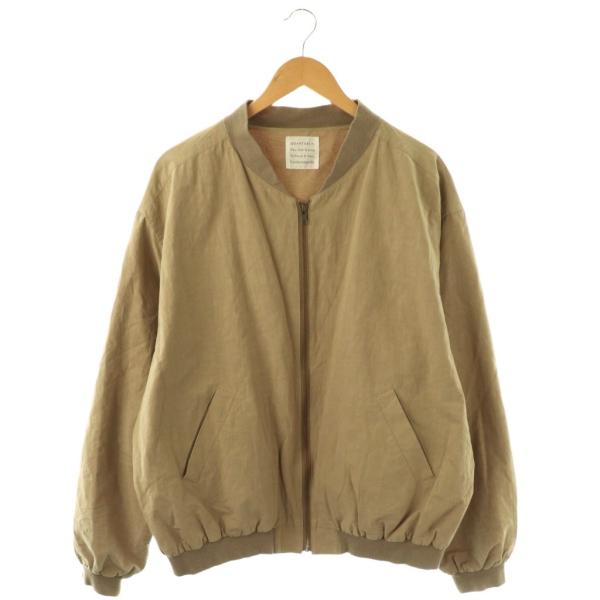 ジャーナルスタンダード ラックス JOURNAL STANDARD LUXE 24SS 24011440905020 ジャケット ブルゾン リネン混 カーキベージュ /ES ■OS メンズ【ブランド】ジャーナルスタンダード ラックス JOU...