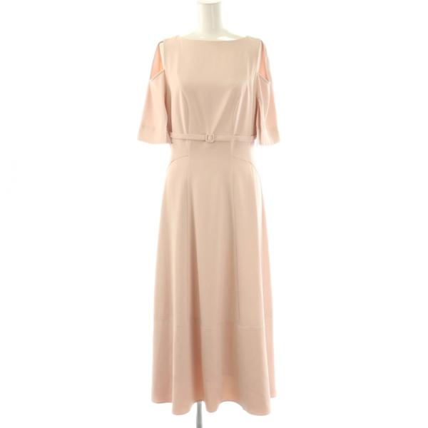 ハーリップトゥ Her lip to 25SS Adelaide Slit Sleeve Belted Dress ワンピース M ピンク /AQ ■OS レディース【ブランド】ハーリップトゥ Her lip to【表記サイズ】M【実寸サイ...