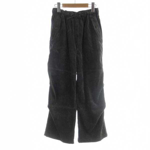 ニコアンド Niko and.. ゆるっと起毛スノーパンツ F ダークグレー フラップポケット ゆったりシルエット /AB ■OS レディース【ブランド】ニコアンド Niko and..【表記サイズ】F【実寸サイズ】ウエスト：約66cm　も...