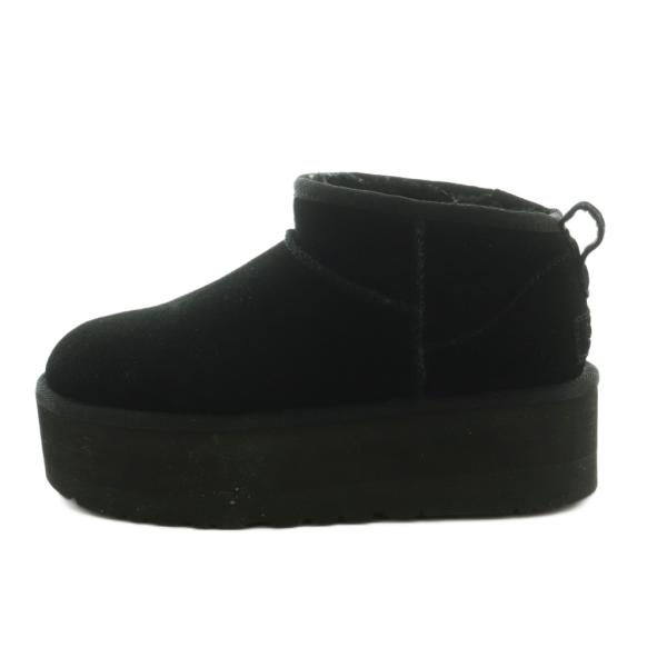 アグ オーストラリア UGG australia Classic Ultra Mini Platform ショートブーツ 厚底 US6 23.0cm 黒 1135092 /MI ■OS レディース【ブランド】アグ オーストラリア UGG a...