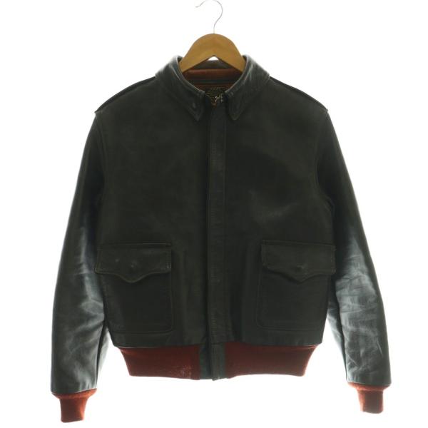 トイズマッコイ TOYS McCOY TYPE A-2 H OKAMOTO ARMY AIR FORCES フライトジャケット レザー アウター ジップアップ 38 ダークブラウン【ブランド】トイズマッコイ TOYS McCOY【表記サイズ...