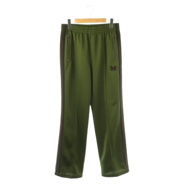 ニードルス ニードルズ Needles Track Pant Poly Smoothトラックパンツ イージー スラックス ウエストゴム サイドライン ロゴ S カーキ【ブランド】ニードルス ニードルズ Needles【表記サイズ】S【実寸サ...
