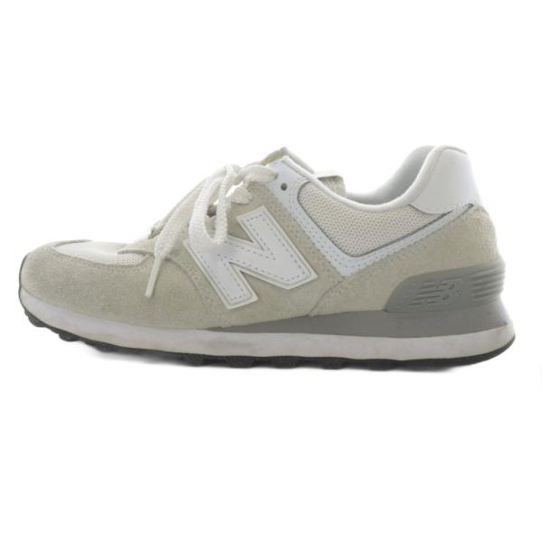 ニューバランス NEW BALANCE WL574EVW スニーカー 23.5cm グレー /SR レディース【ブランド】ニューバランス NEW BALANCE【表記サイズ】23.5cm【実寸サイズ】最大幅：9.5cm　アウトソール：25c...