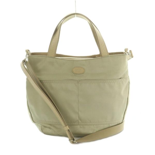 イビサ IBIZA 2WAY ハンドバッグ ショルダーバッグ ベージュ /MI ■OS レディース【ブランド】イビサ IBIZA【表記サイズ】表記なし【実寸サイズ】持ち手の長さ：32.5cm　ヨコ：36cm　タテ：26cm　マチ：11cm　...