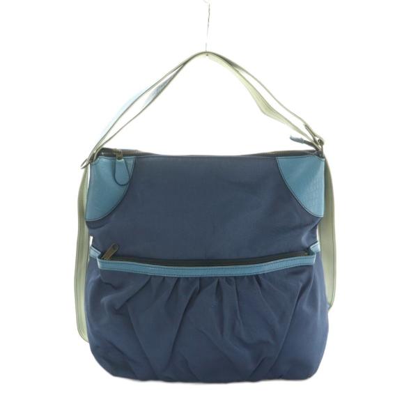 イビサ IBIZA 2WAY ハンドバッグ リュックサック デイパック 青 水色 /MI ■OS レディース【ブランド】イビサ IBIZA【表記サイズ】表記なし【実寸サイズ】持ち手の長さ：39cm　ヨコ：39cm　タテ：35.5cm　マチ：...