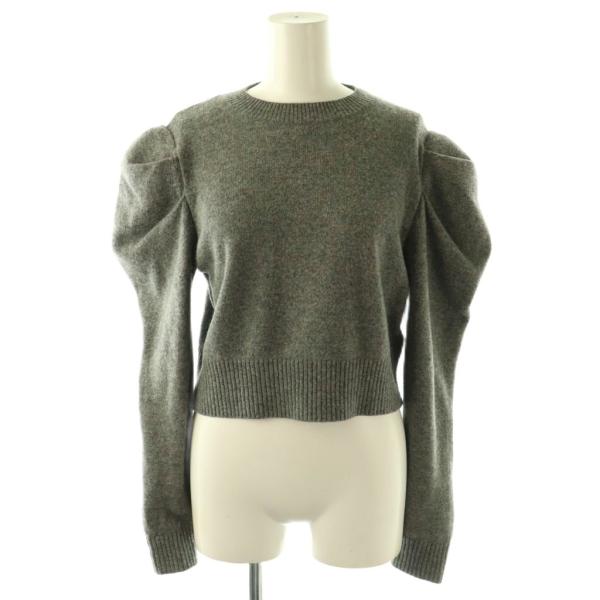 シーニュ Cygne Nicole ポワンニット セーター グレー /SS ■OS レディース【ブランド】シーニュ Cygne【表記サイズ】サイズ表記なし(実寸サイズをご参考ください。)【実寸サイズ】肩幅：約34cm　身幅：約43.5cm　...