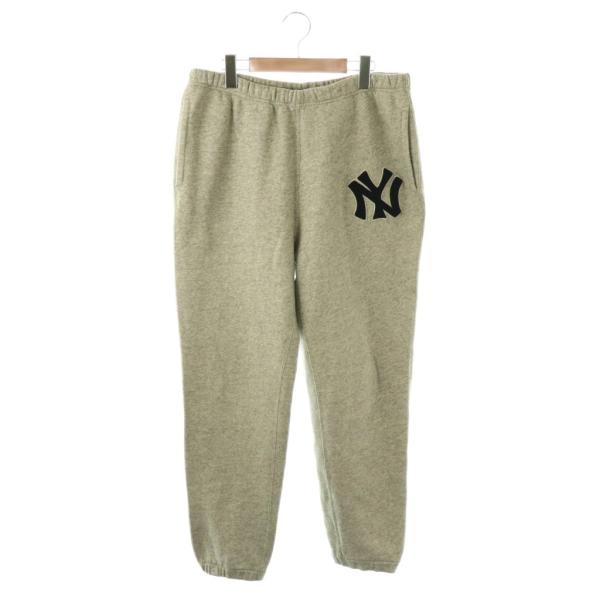 ポロ バイ ラルフローレン Polo by Ralph Lauren × NY YANKEES スウェット パンツ 裏起毛 イージー M グレー /NR ■OS メンズ【ブランド】ポロ バイ ラルフローレン Polo by Ralph La...